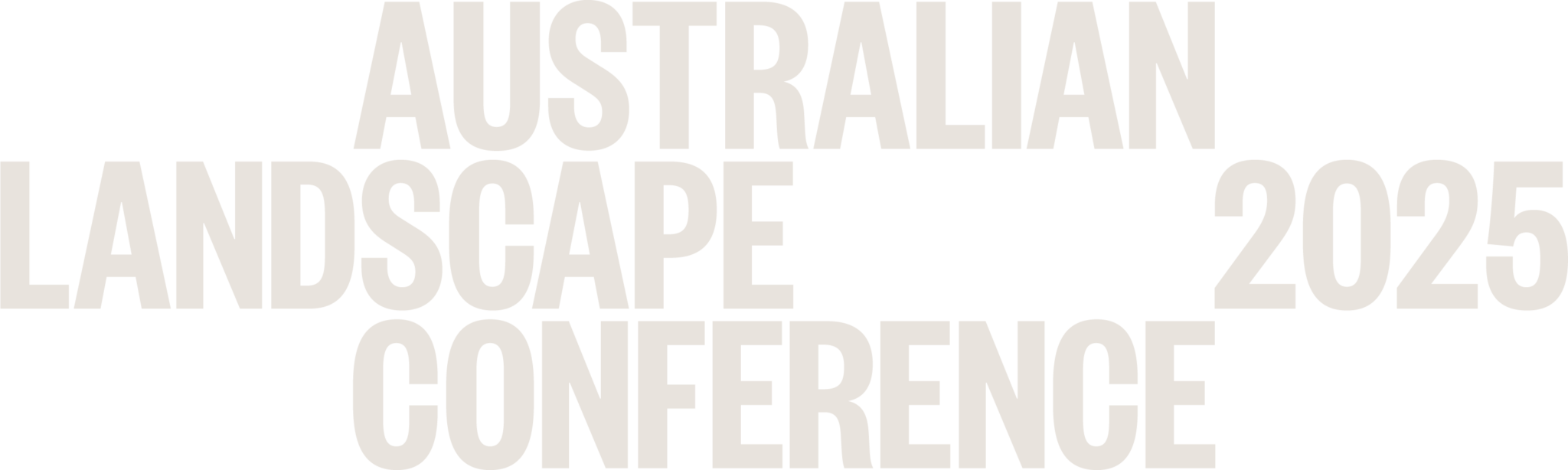 Australian Landscape Conference 2025 - Outlandish Ventures